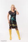 Made in Italy: Animapop Reversible Dress | Theresa Longo